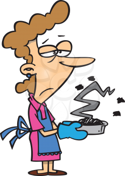 Bad Cook Clipart Image